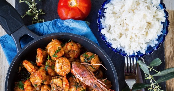 Halabos na Hipon (Filipino Sautèed Shrimp)