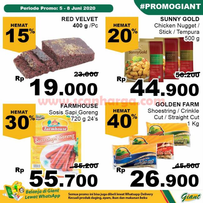 √ Katalog Promo Giant Terbaru 5 - 8 Juni 2020