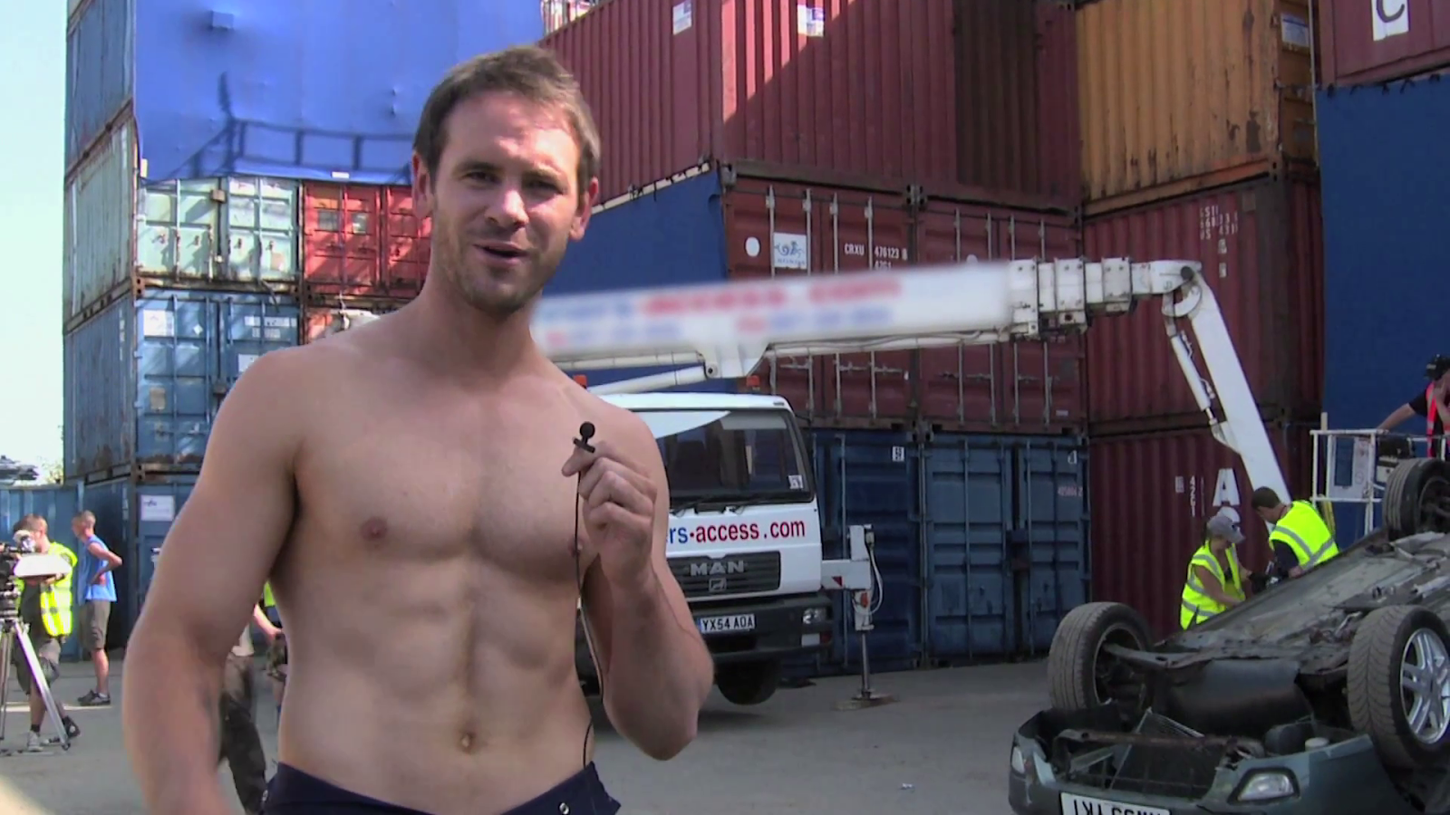 Hollyoaks off the Charts: Ayden callaghan Shirtless