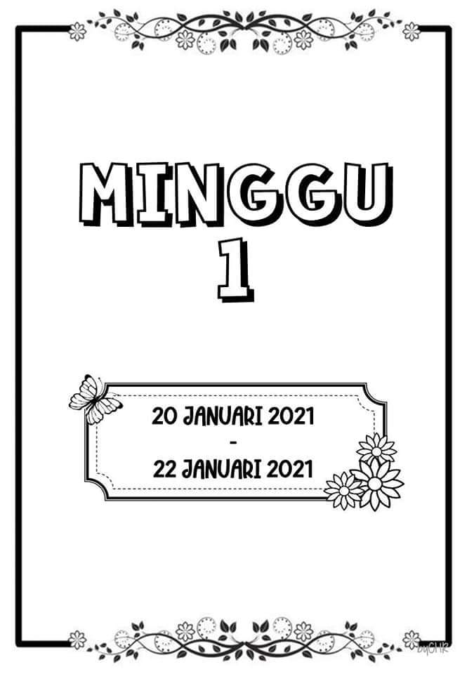 Download / Muat Turun Divider Pembahagi Mingguan Untuk Buku RPH atau ...