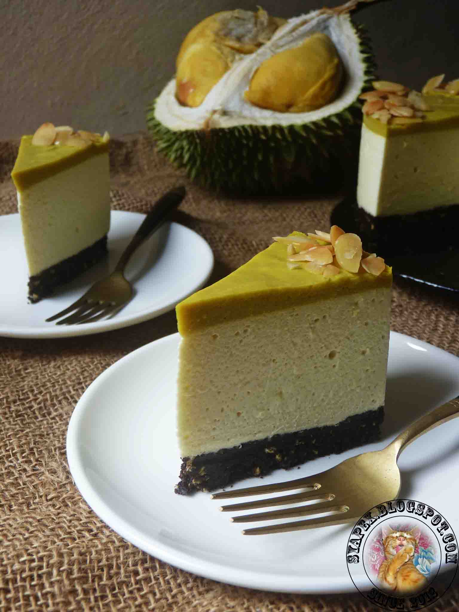 syapex kitchen: Durian Cheese Cake