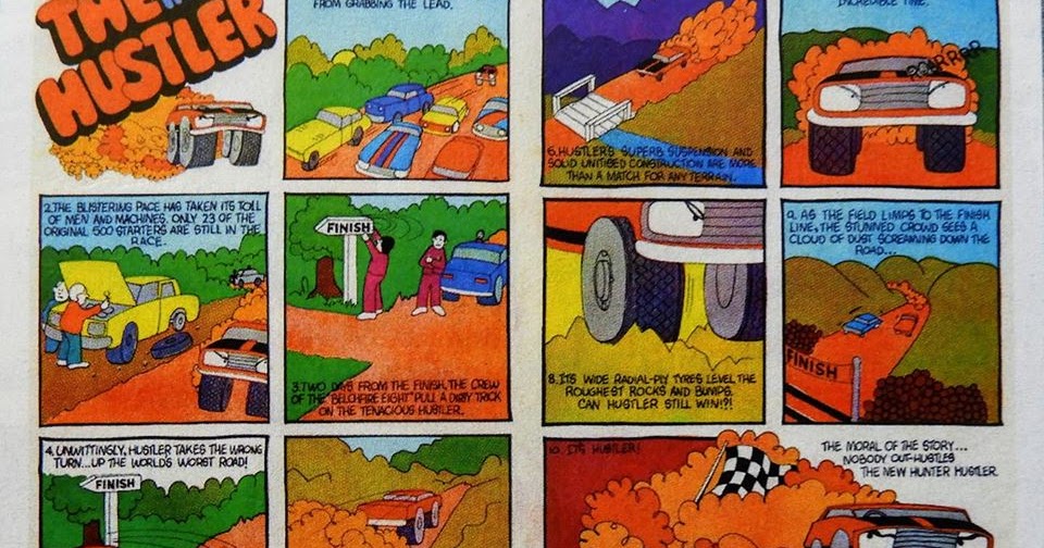 Bolly Blog: Who remembers the Hillman Hustler cartoons?