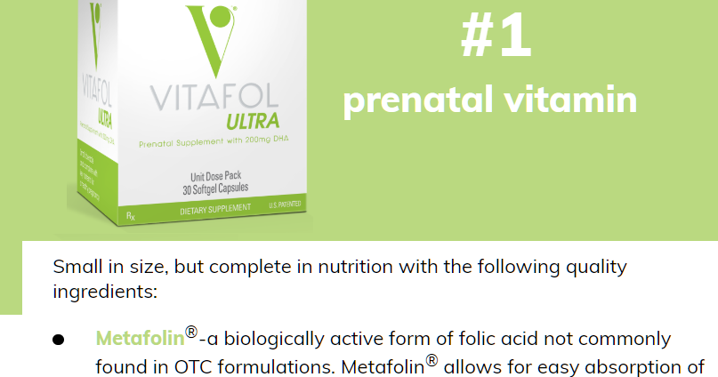 Free Vitafol Ultra Prenatal Vitamins Sample Kit - HEAVENLY STEALS