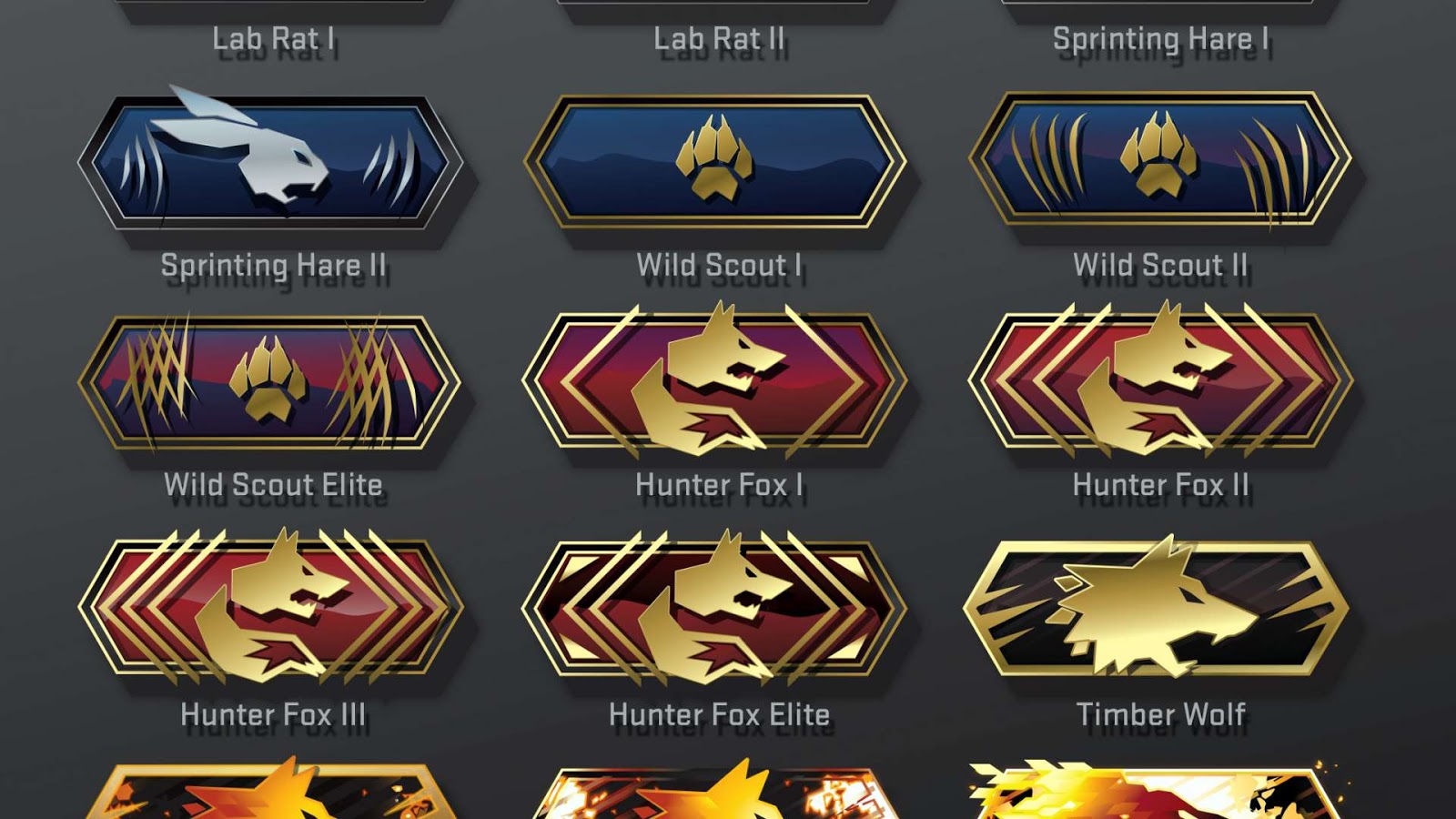 Strefa zagrożenia - rangi w trybie Danger Zone w CS:GO