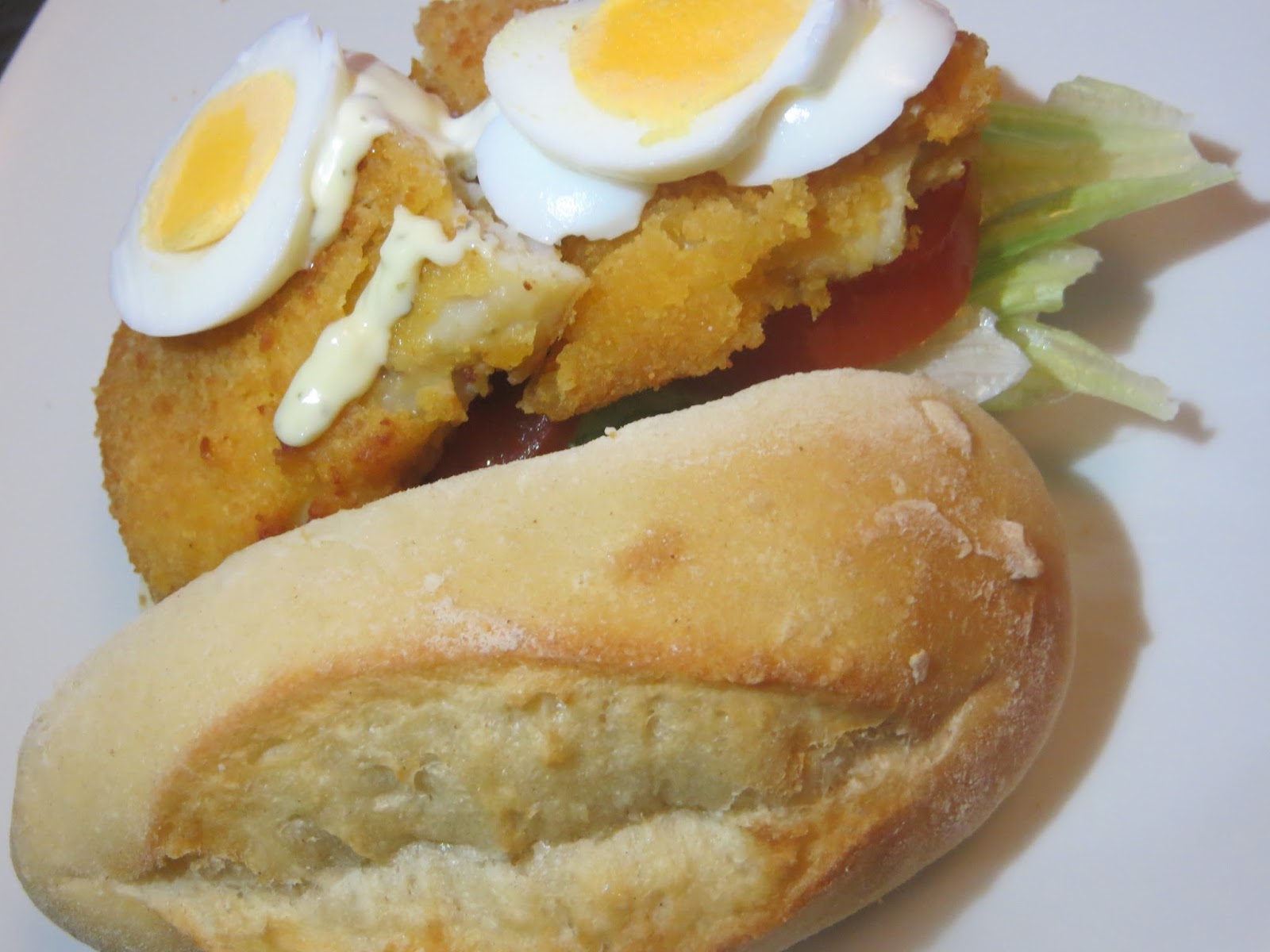 Su Delícia: Sandes de filetes de pescada panados com limão