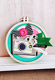 Allred Design Blog: Inspired by Pinterest: Embroidery Hoops Part 2