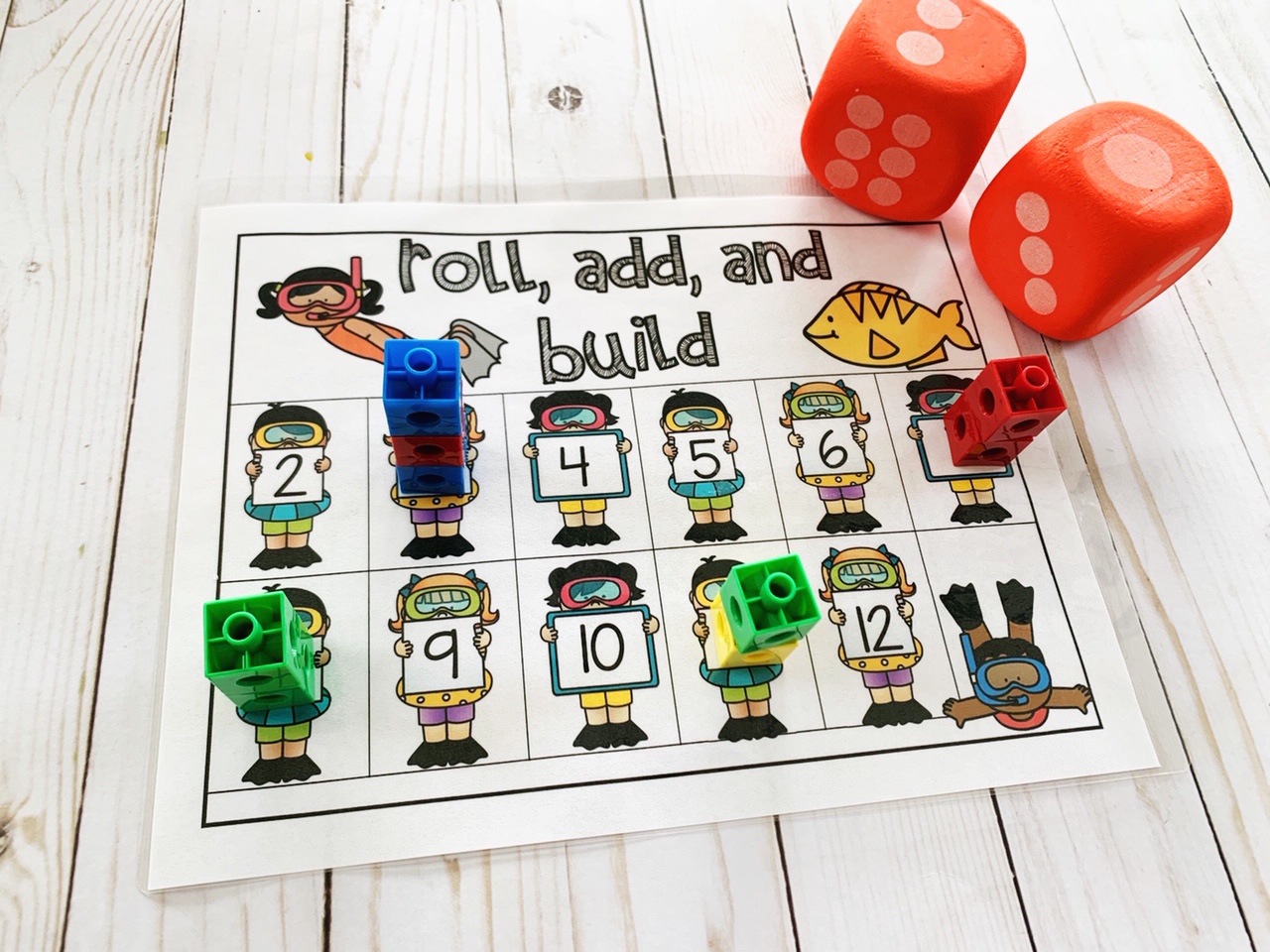 Summer Addition Games