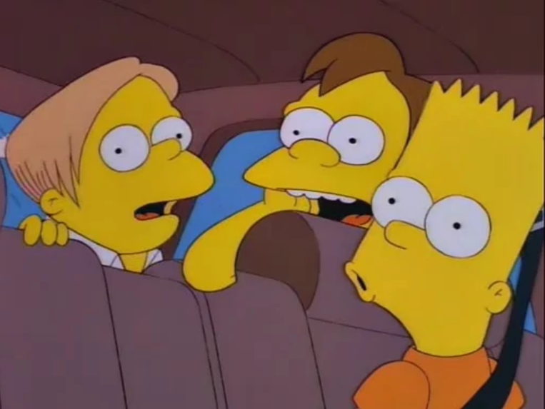 Soccerguy77's Crazy Blog ^_^: The Simpsons Season 7 Episode 20: Bart on ...