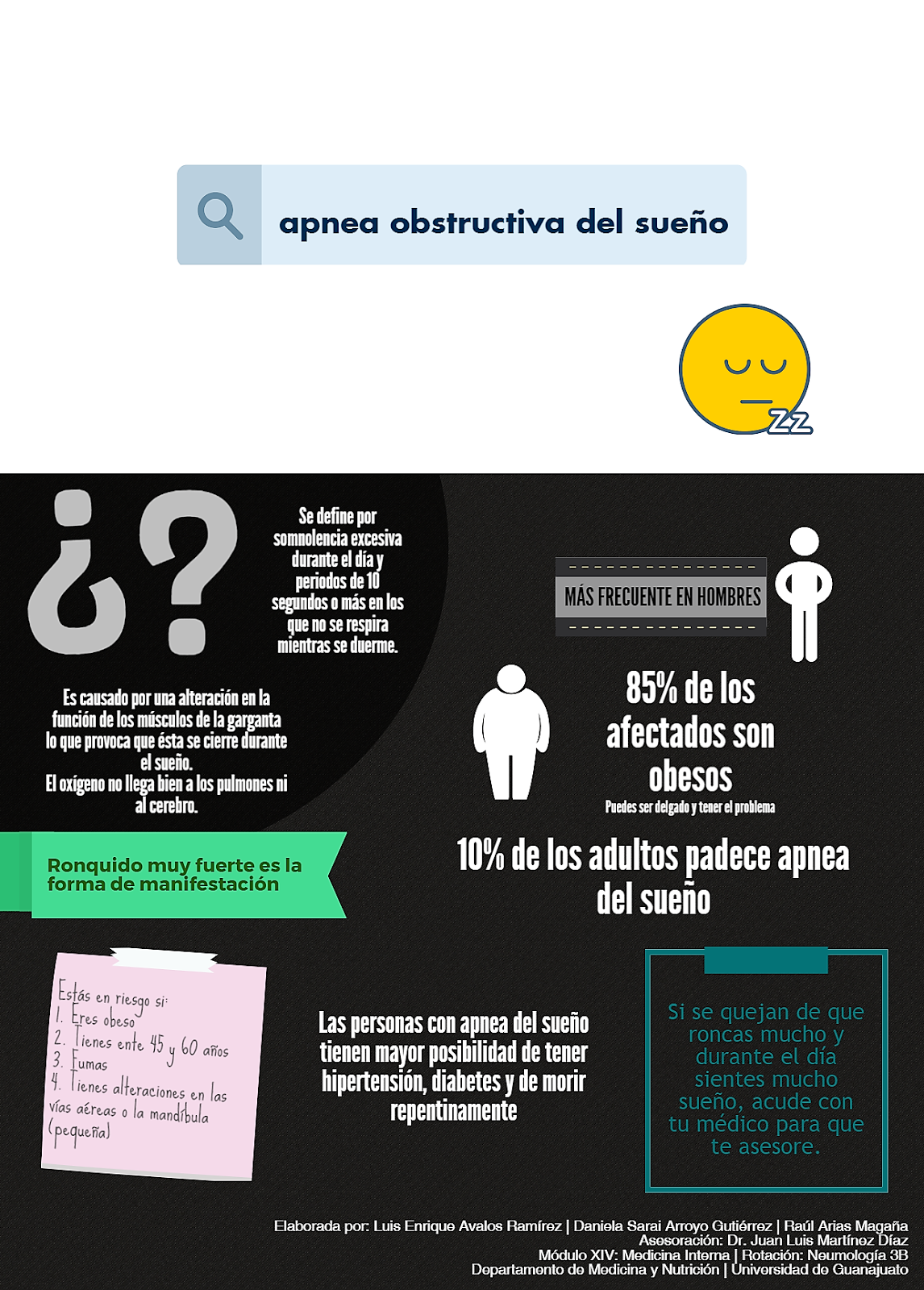 Apnea Obstructiva del Sueño - DIVULGACIÓN CIENTÍFICA UG