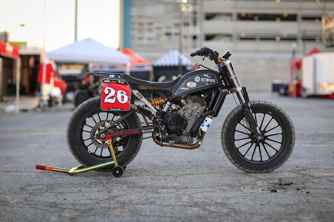 Dirt Weapon | KTM 790 Flat Track - RocketGarage - Cafe Racer Magazine