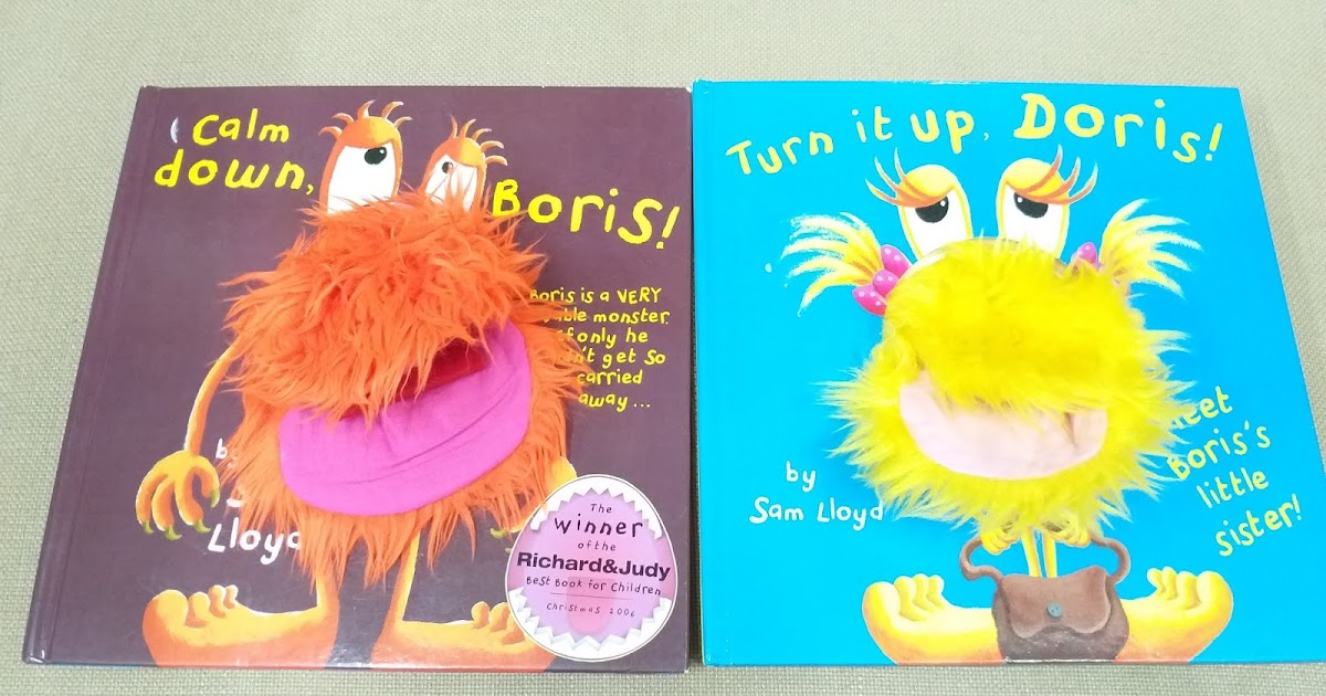 Kid Books Blog: 61.Calm down Boris / Turn it up , Doris