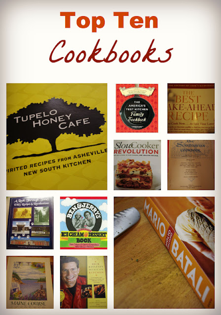 Top Ten! ~My Top Ten Cookbooks~