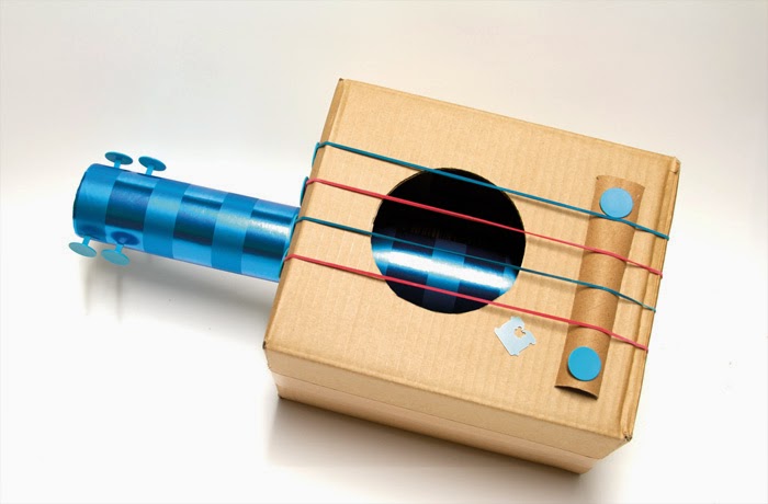 DIY Cardboard Guitar | Munchkins and Mayhem