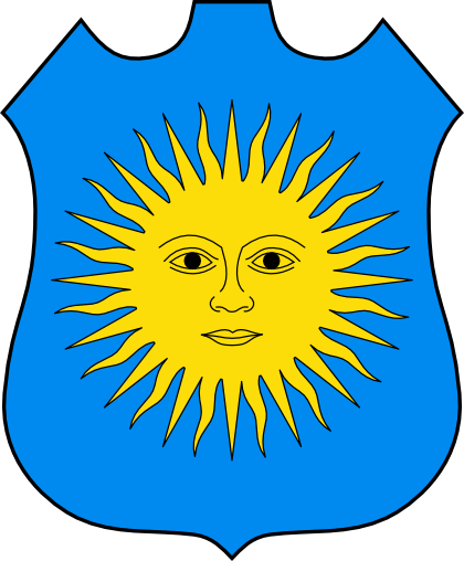 Dibujo HERÁLDICO: El Sol y la Luna en otros lares