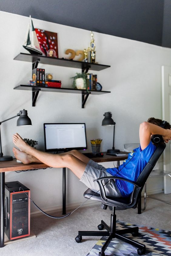 30+ Smart Study Room Design Ideas For Boys | ARA HOME