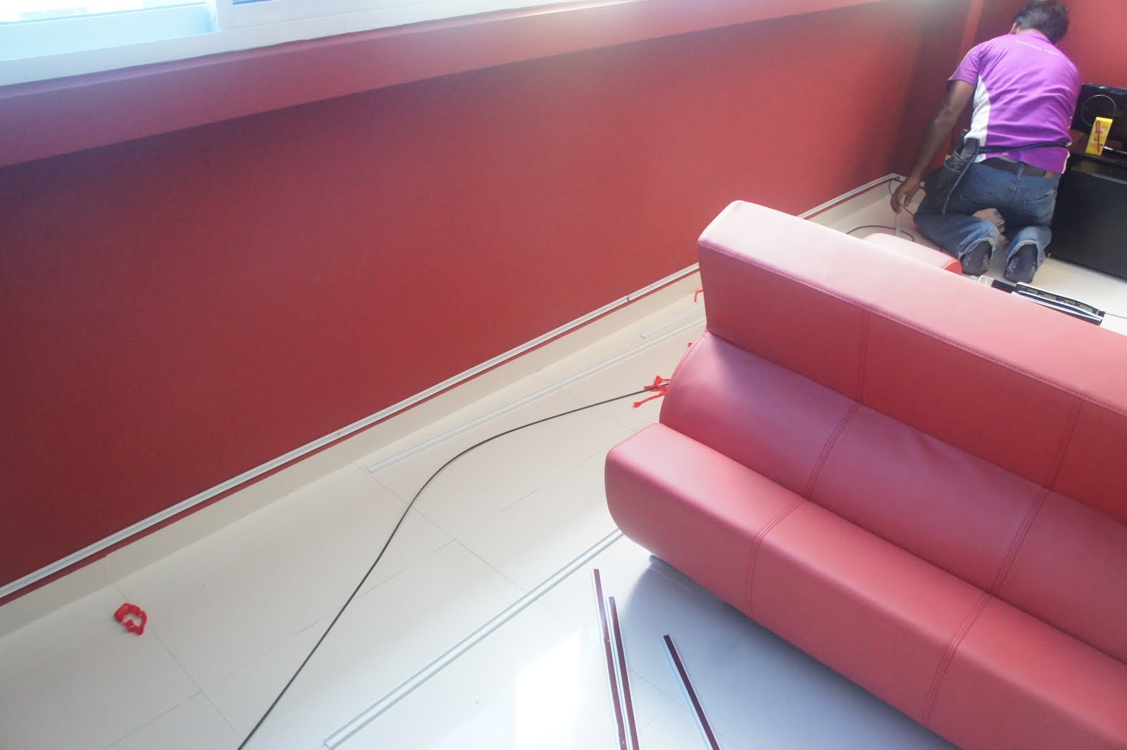 BLISSNDREAMS: Installation of optical fibre cable at our home by OpenNet