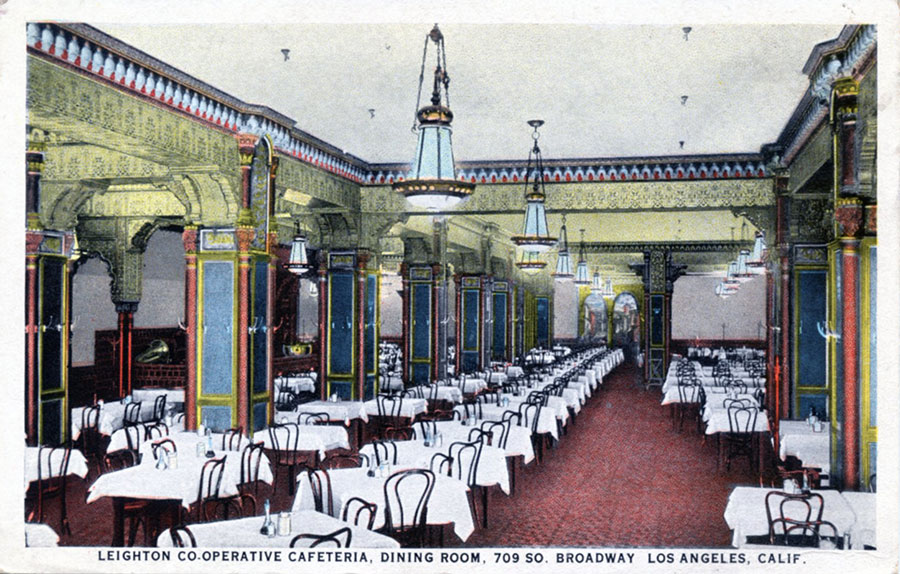 Los Angeles Theatres: State Theatre: basement cafeteria