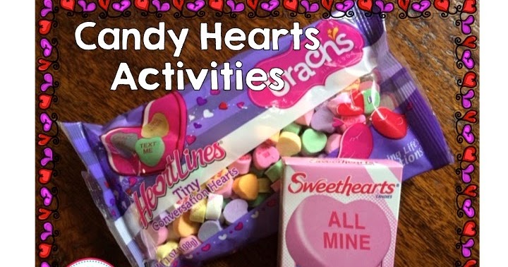 Candy Heart Valentine Activities With FREEBIE | Sweet Integrations