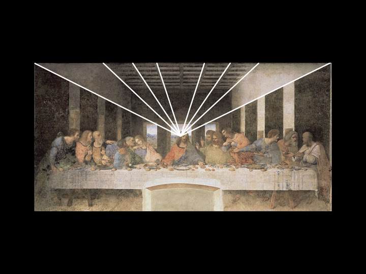 Leonardo Last Supper Perspective