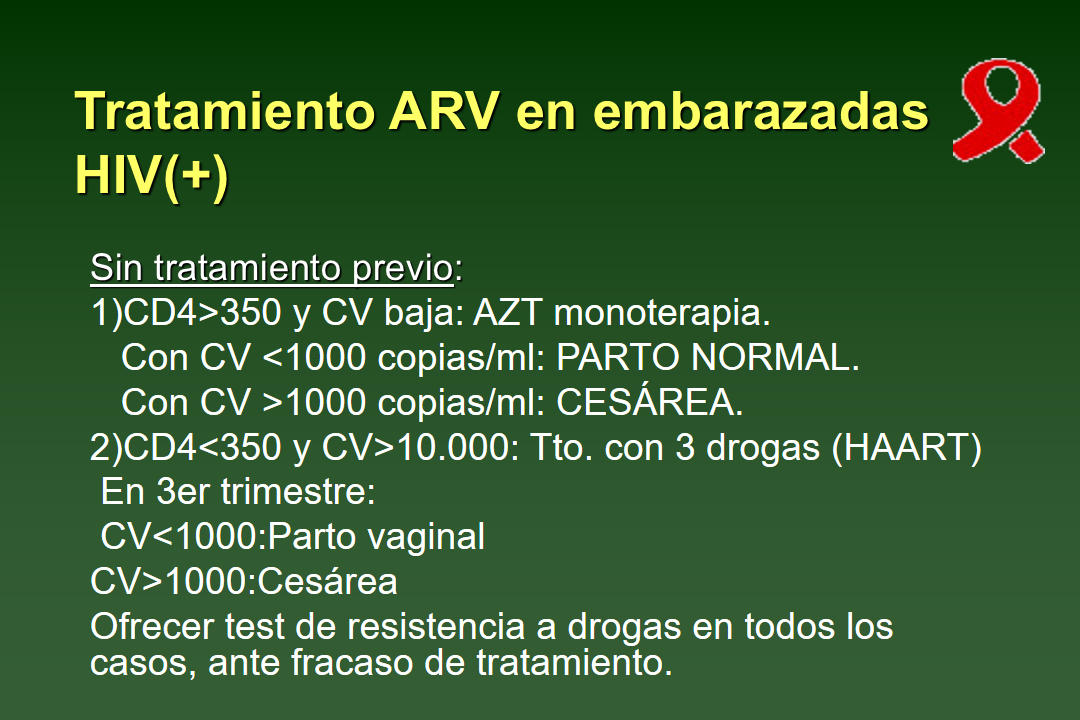 TOCOGINECOLOGIA ARGENTINA: HIV y embarazo