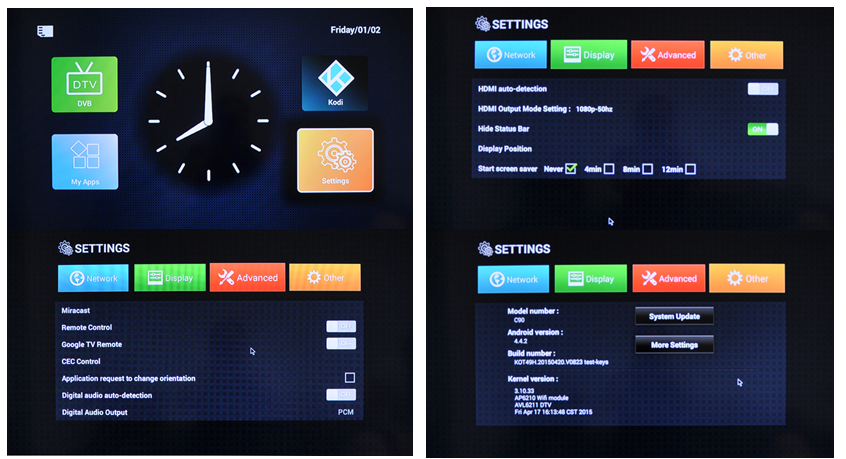 android tv box xbmc: Vigica New Version Quad core Android DVB-S2 Vigica ...