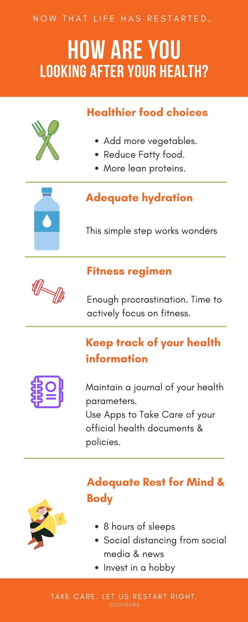 Now that Life has Restarted, How are You Looking After Your Health? # ...