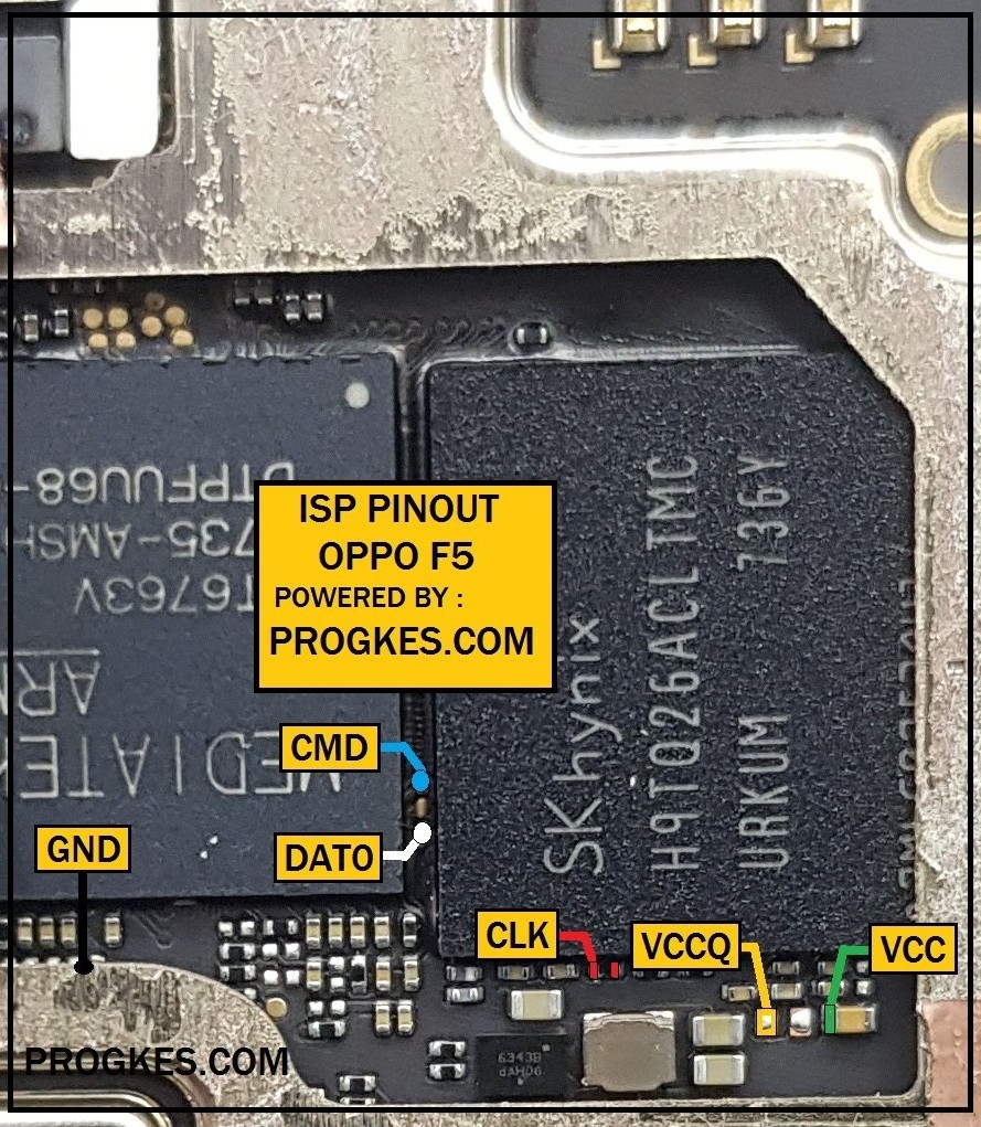 MEDIA CARE TELEKOMUNIKASI INDONESIA: ISP PINOUT OPPO F5