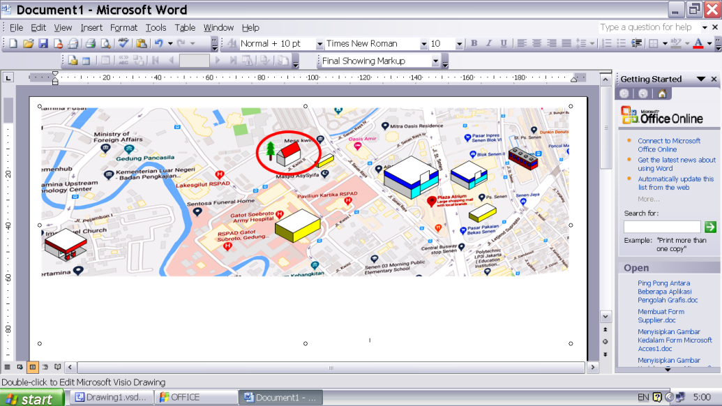 Cara Nak Buat Peta Lokasi 3d