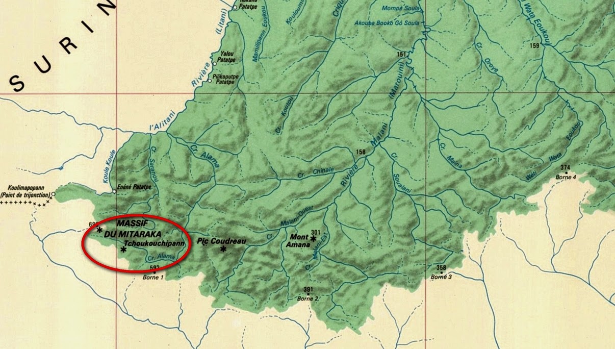 Expédition Mitaraka /Guyane: Les monts Tumuc-Humac