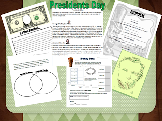 Classroom Freebies Too: Presidents' Day Mini Unit Freebie