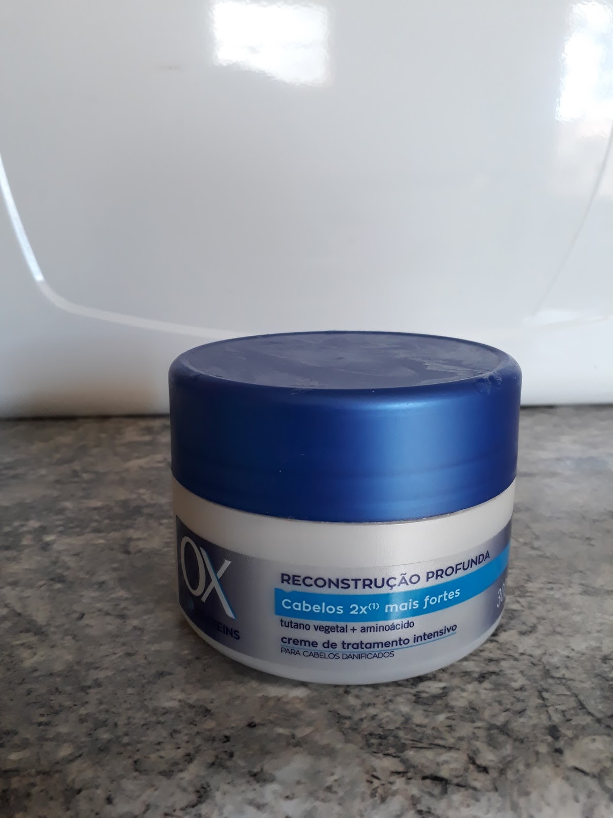 Creme de tratamento OX Proteins Reconstrução Profunda – Eu testei!