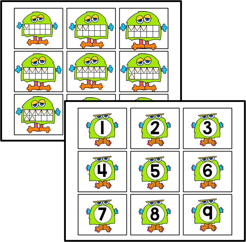 Simply Delightful in 2nd grade: Five little monsters are learning the ...