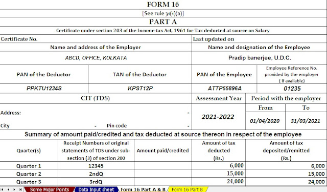 All about Salary Certificate Form 16| With Automated Income Tax Revised ...