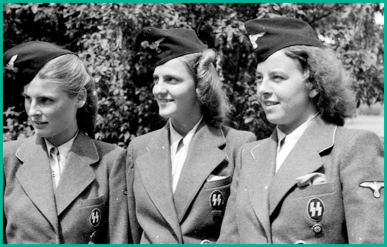 Uniform SS-Helferin na wystawie o nadzorczyniach?