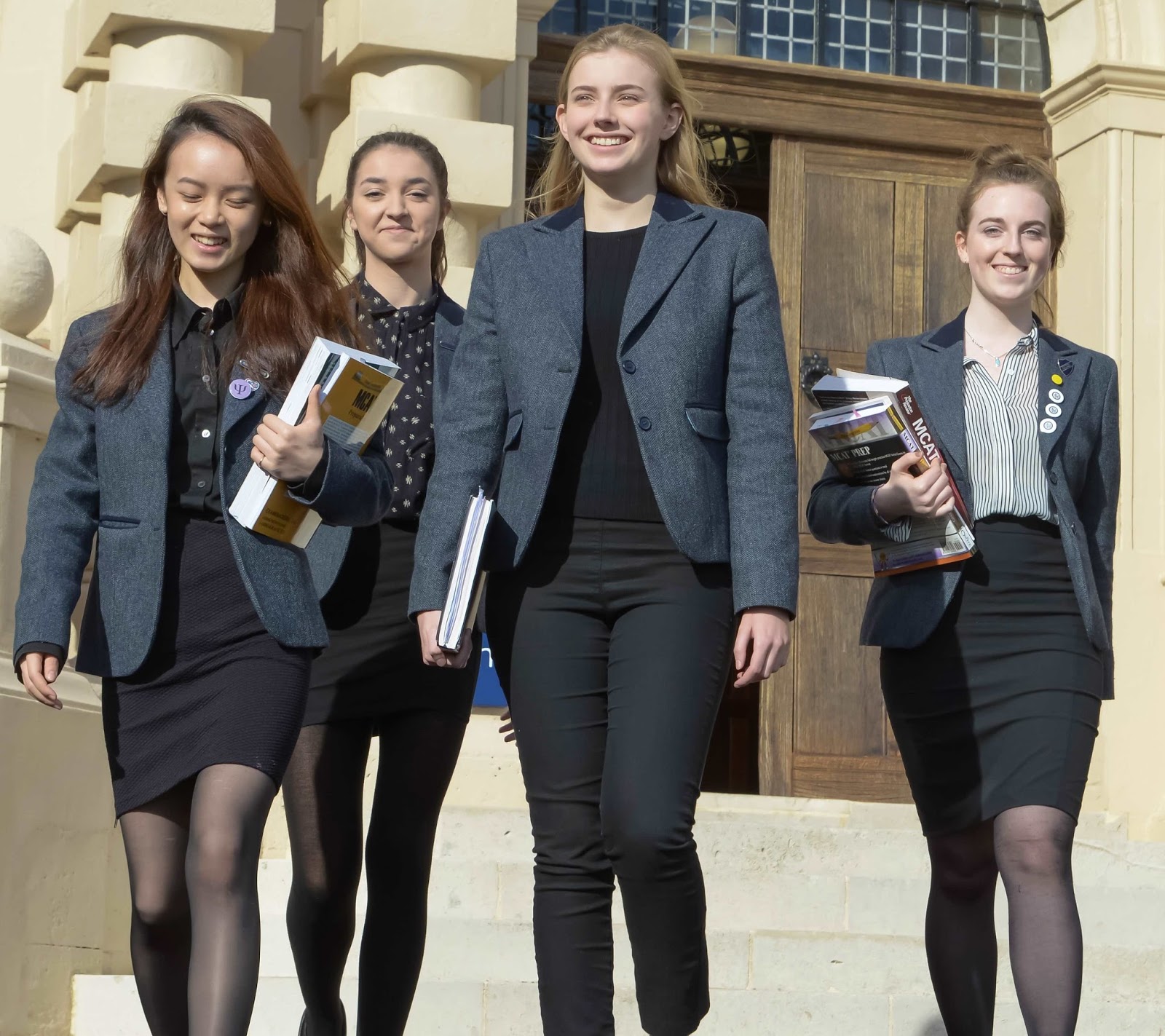 Tight Skirts Page: Uniform Tight Skirts 30: Sixth Form