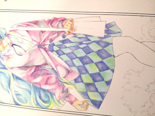 Copic Italia: Tutorial: Segni Zodiacali - Pesci