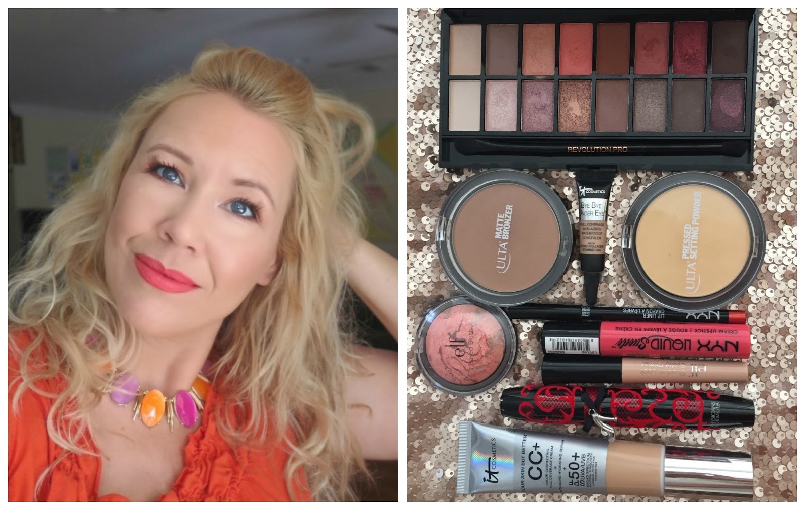 Sweet Peach Makeup look!