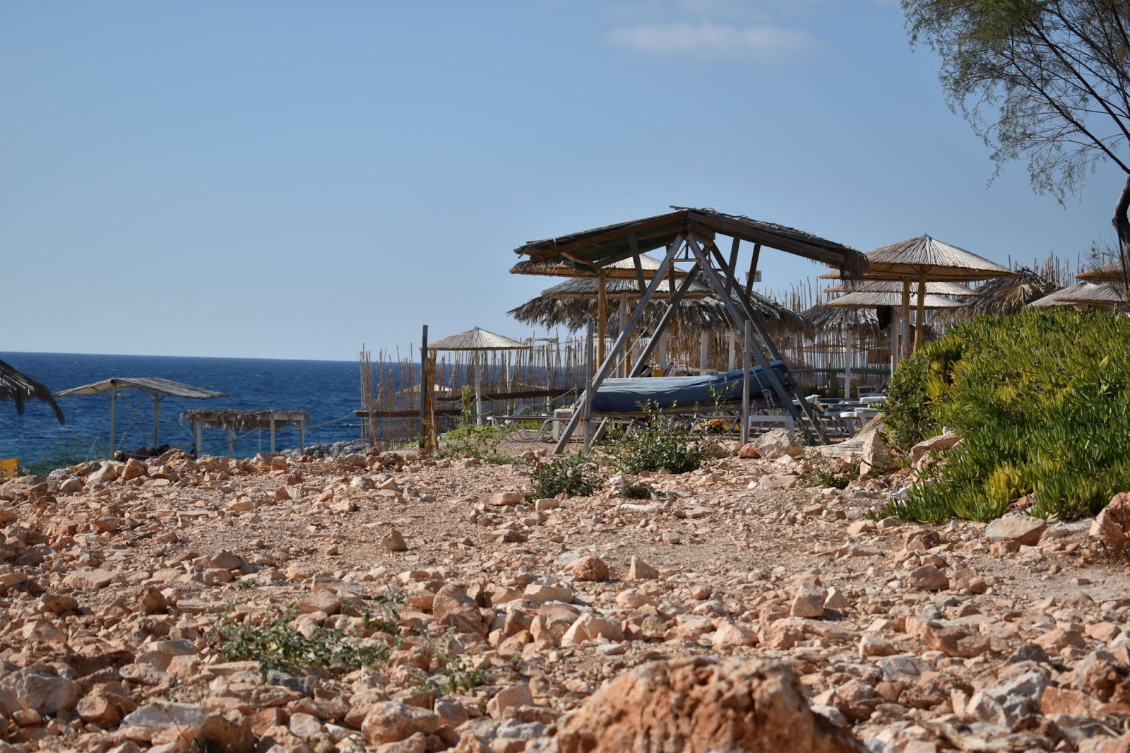 Porto Roxa zatoka - zachód Słońca