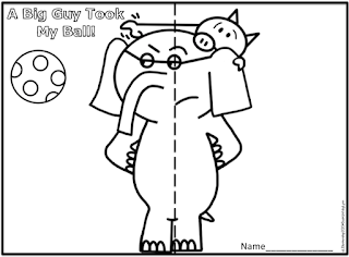 A BIG GUY TOOK MY BALL! BOOK CRAFT ~ Book Units by Lynn