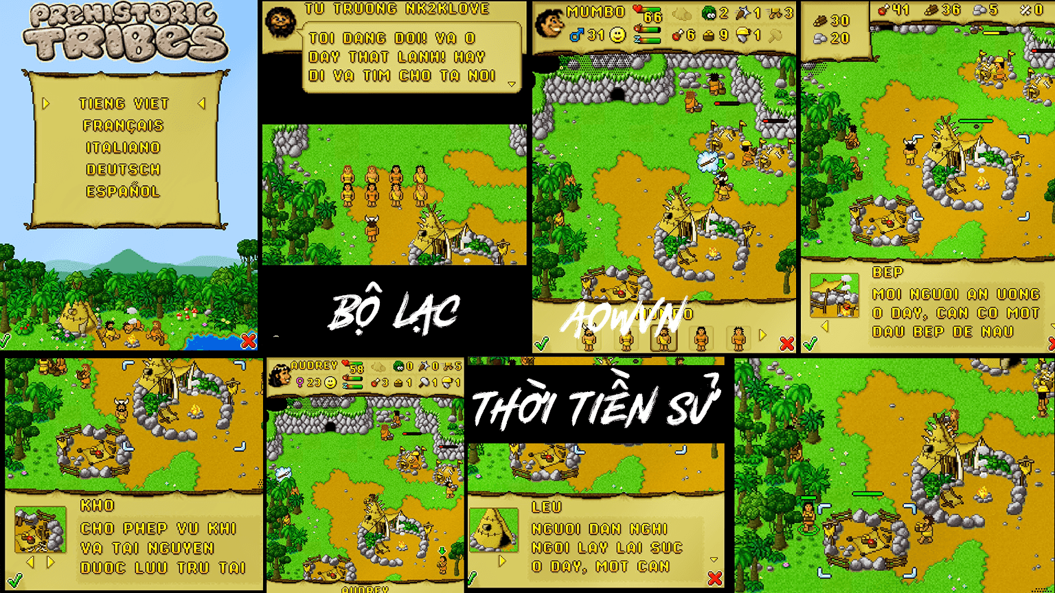 [ Java ] Bộ Lạc Thời Tiền Sử | Việt Hoá - Giả Lập PC Android