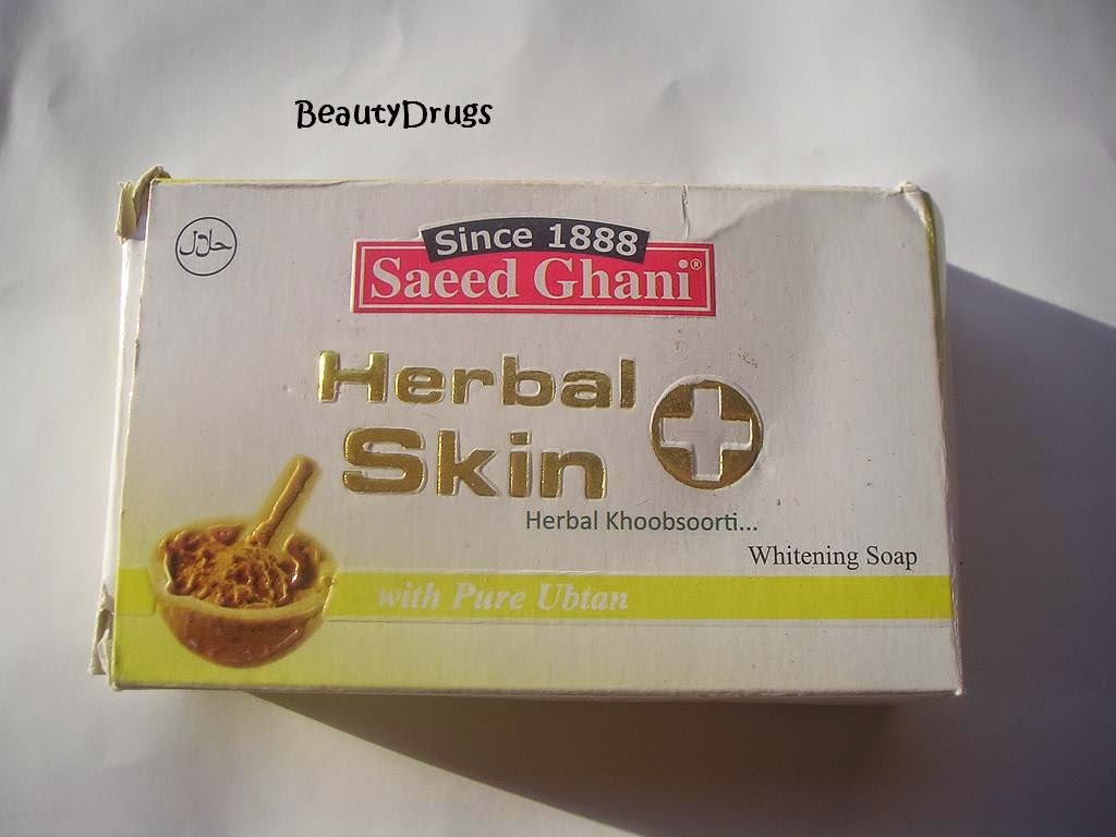 Beauty Drugs: Saeed Ghani ~ Herbal + Skin Whitening Soap With Pure Ubtan
