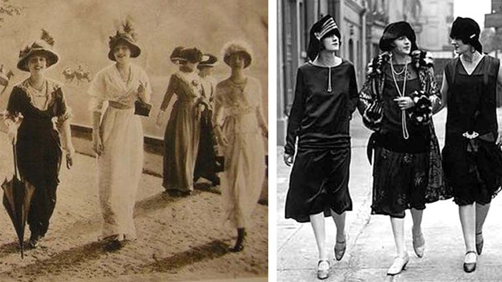 Moda 1910 e o Feminismo