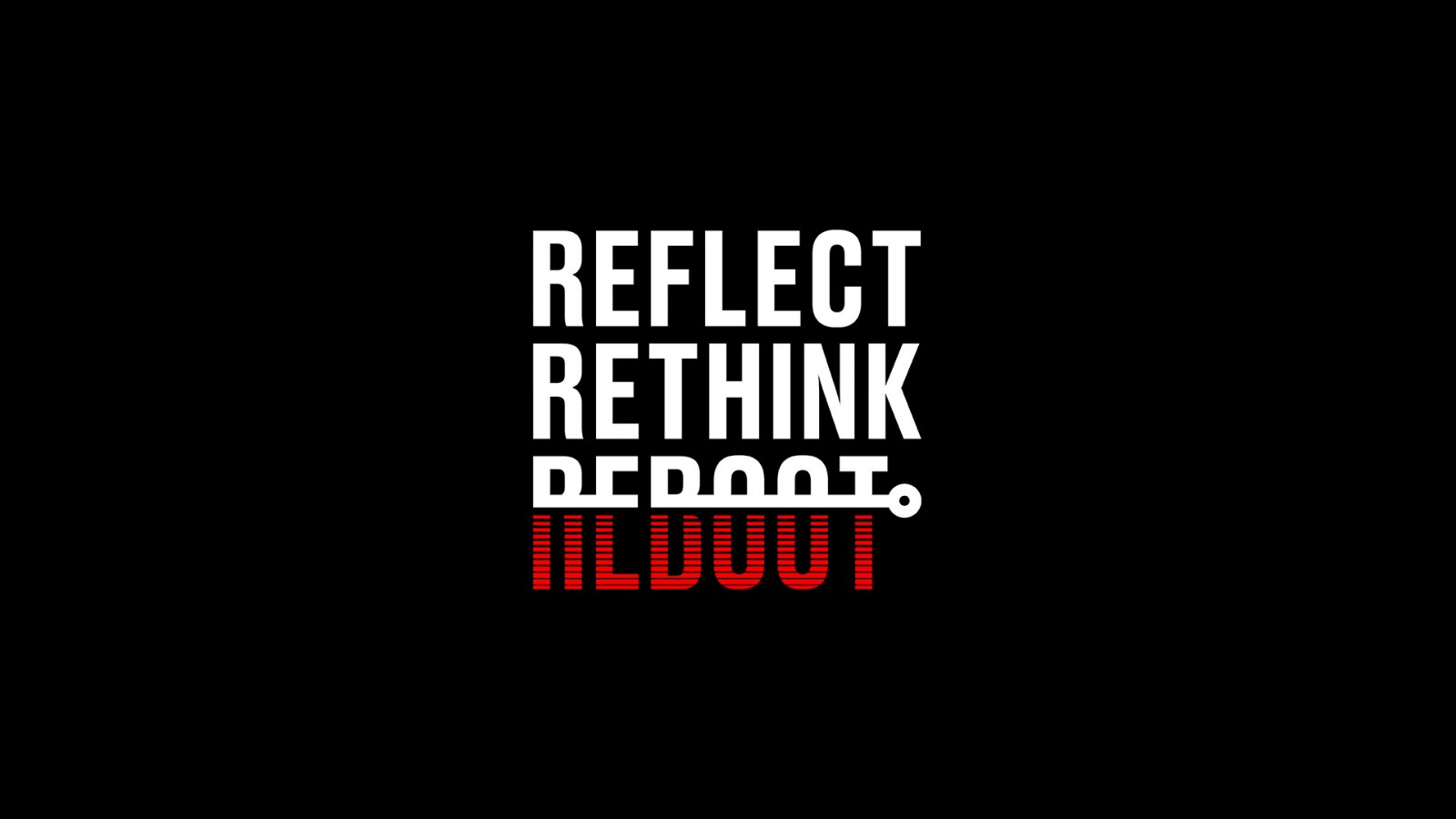 Melissa on the road: Reflect, Rethink, Reboot