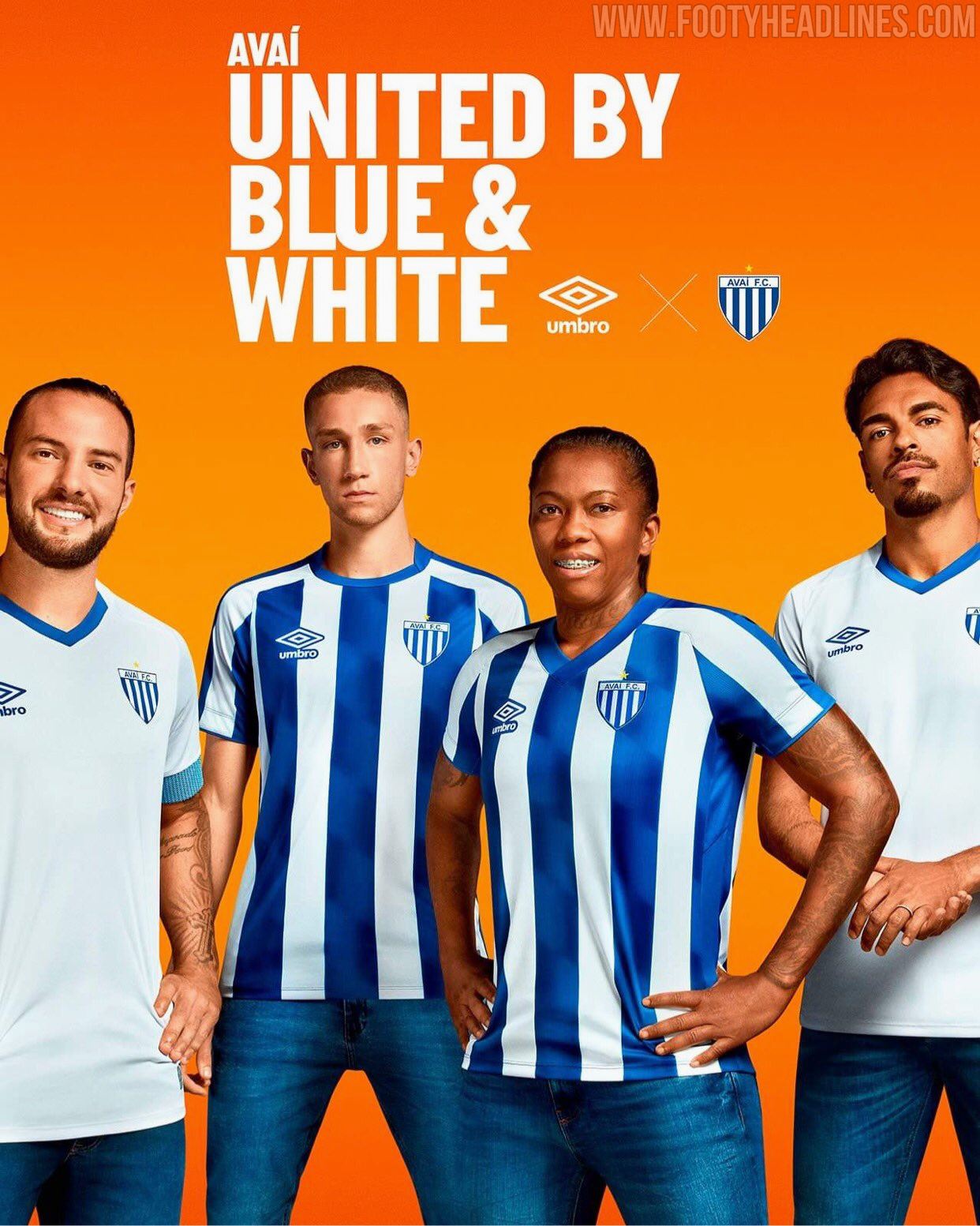 Avaí FC 21-22 Home & Away Kits Released - Footy Headlines
