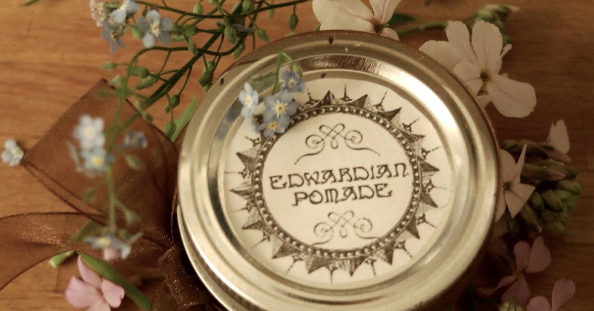 Vintage in a Modern World: Edwardian Pomade Recipe