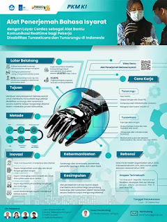 20+ Contoh Poster PKM-KI PIMNAS 2021 - Newbie Master
