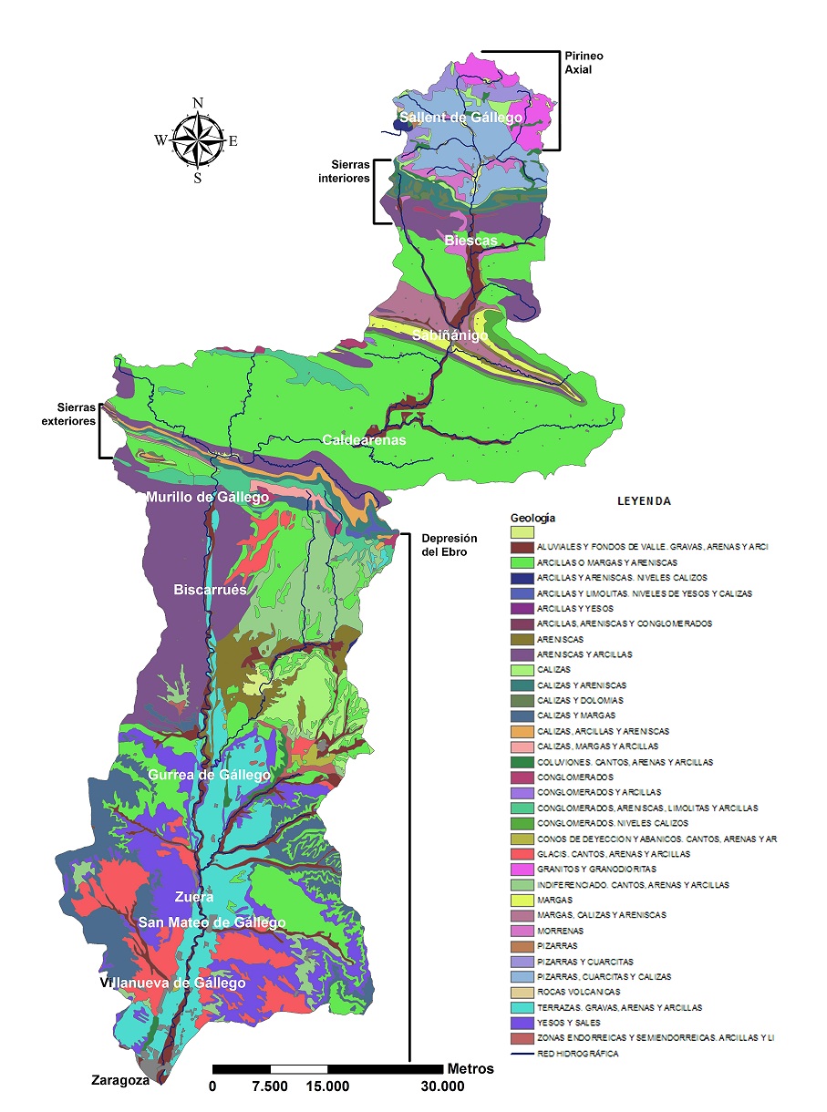Descubre el Río Gállego: GEOLOGÍA Y GEOMORFOLOGÍA DE LA CUENCA DEL RÍO ...
