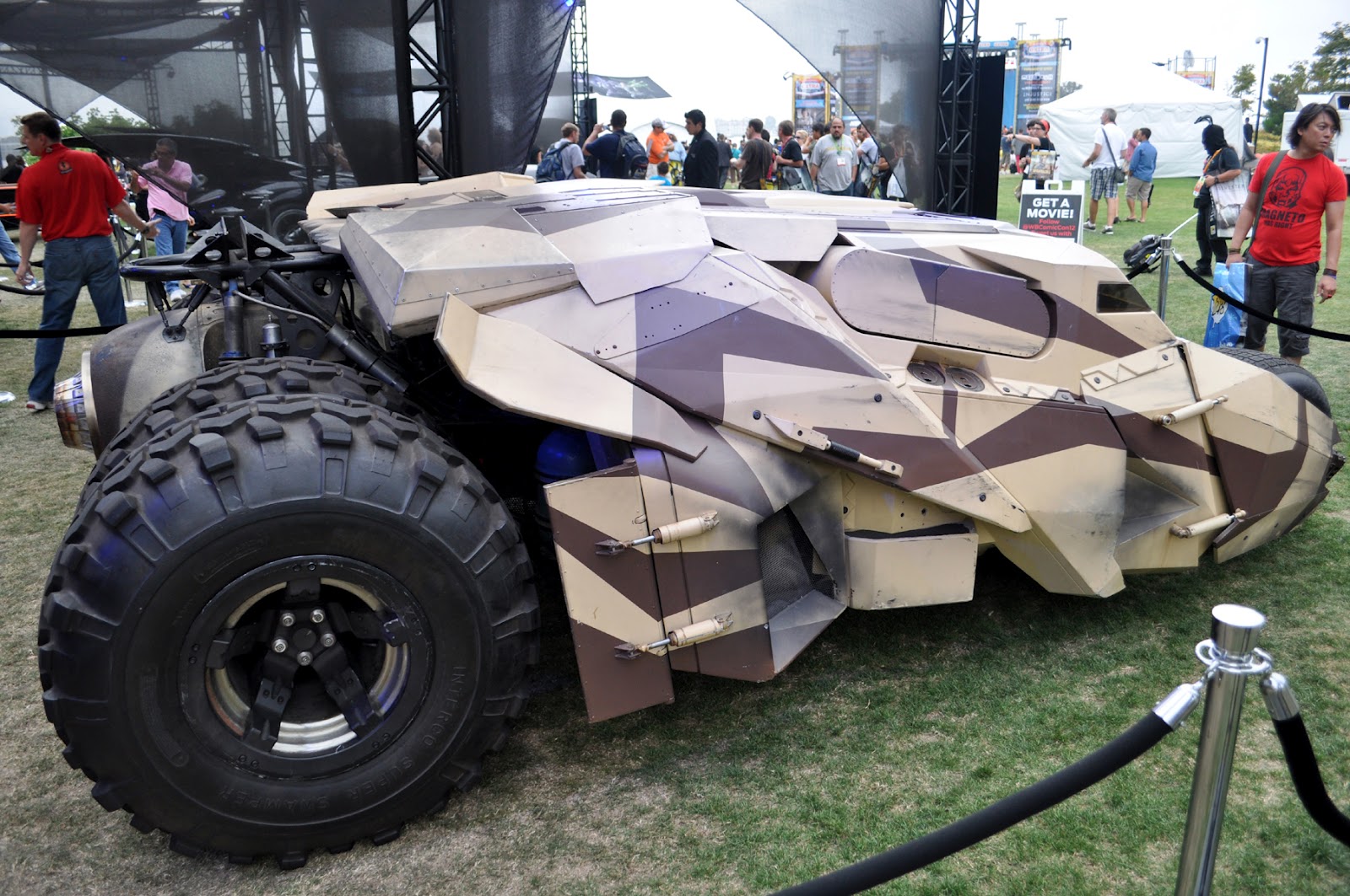 Just A Car Guy: The Camouflage Tumblr Batman vehicle at Comic Con, but ...
