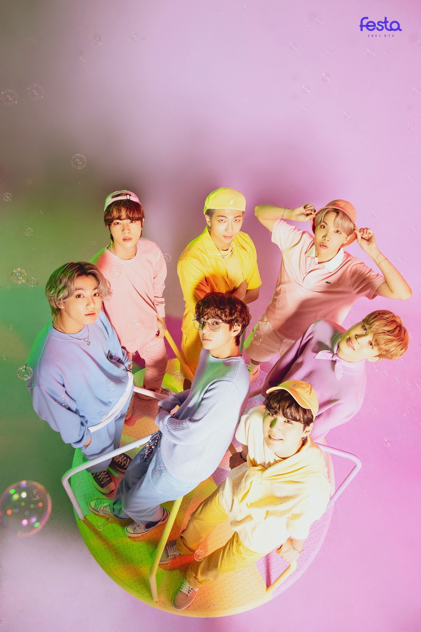 BTS FESTA 2021: Opening Ceremony — 8th Anniversary Family Portraits #1 | CIRCUITS OF FEVER