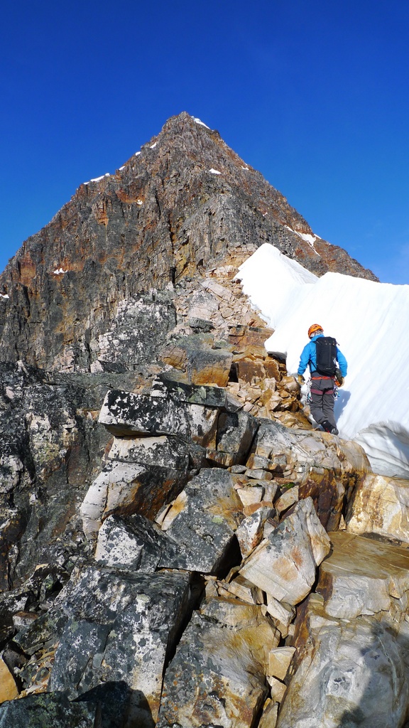 Climbing The East Ridge of Edith Cavell - Global Alpine